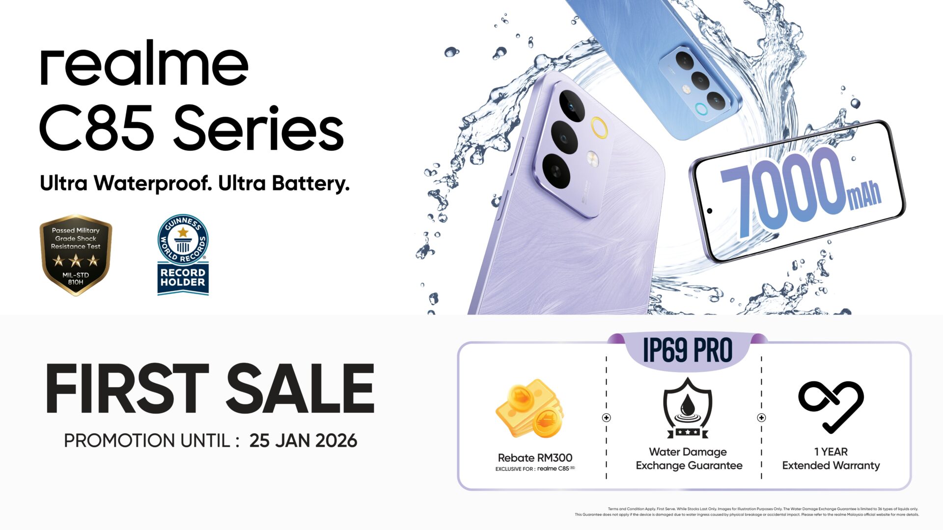 realme C85 Series to Launch as Segment’s First 7000mAh Super Water ...